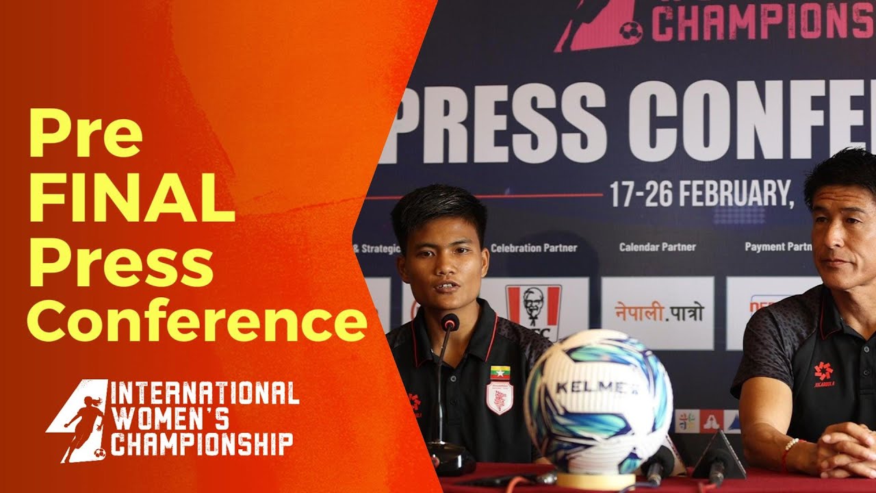 Myanmar Coach Tetsuro Uki and Captain Win Theingi Tun ahead of FINAL vs ...