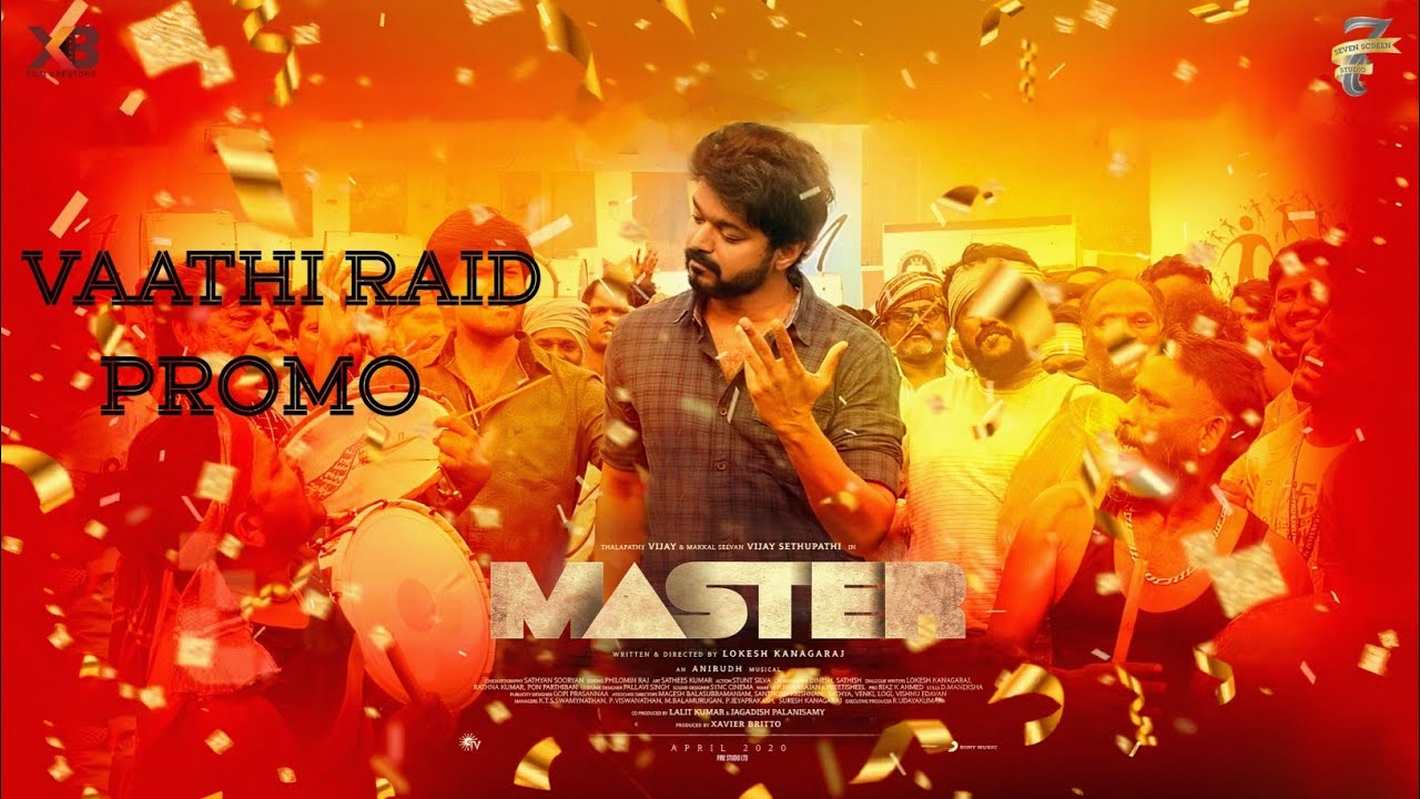 Master Promo - Vaathi Raid | Thalapathy Vijay | Lokesh Kanakaraj ...