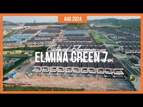 Progress of Elmina Green 7 Seven, City of Elmina (as at August 2024 ...