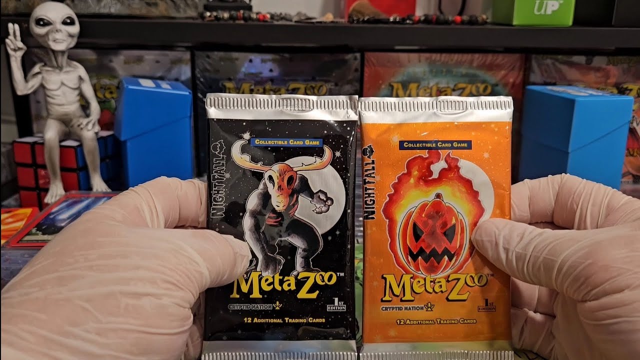 OPENING MY FINAL METAZOO PACKS. LAST PACK MAGIC. 2 METAZOO NIGHTFALL ...