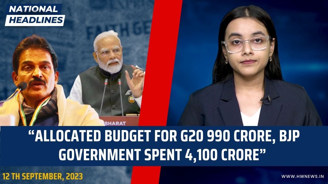 "Allocated budget for G20 summit was Rs 990 crore. BJP government spent ...
