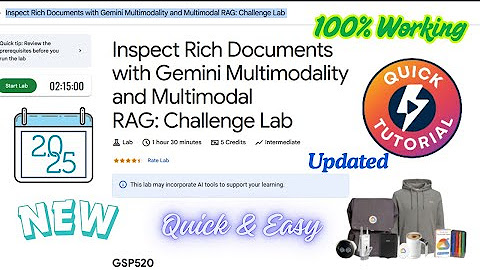 Inspect Rich Documents with Gemini Multimodality and Multimodal RAG - YouTube