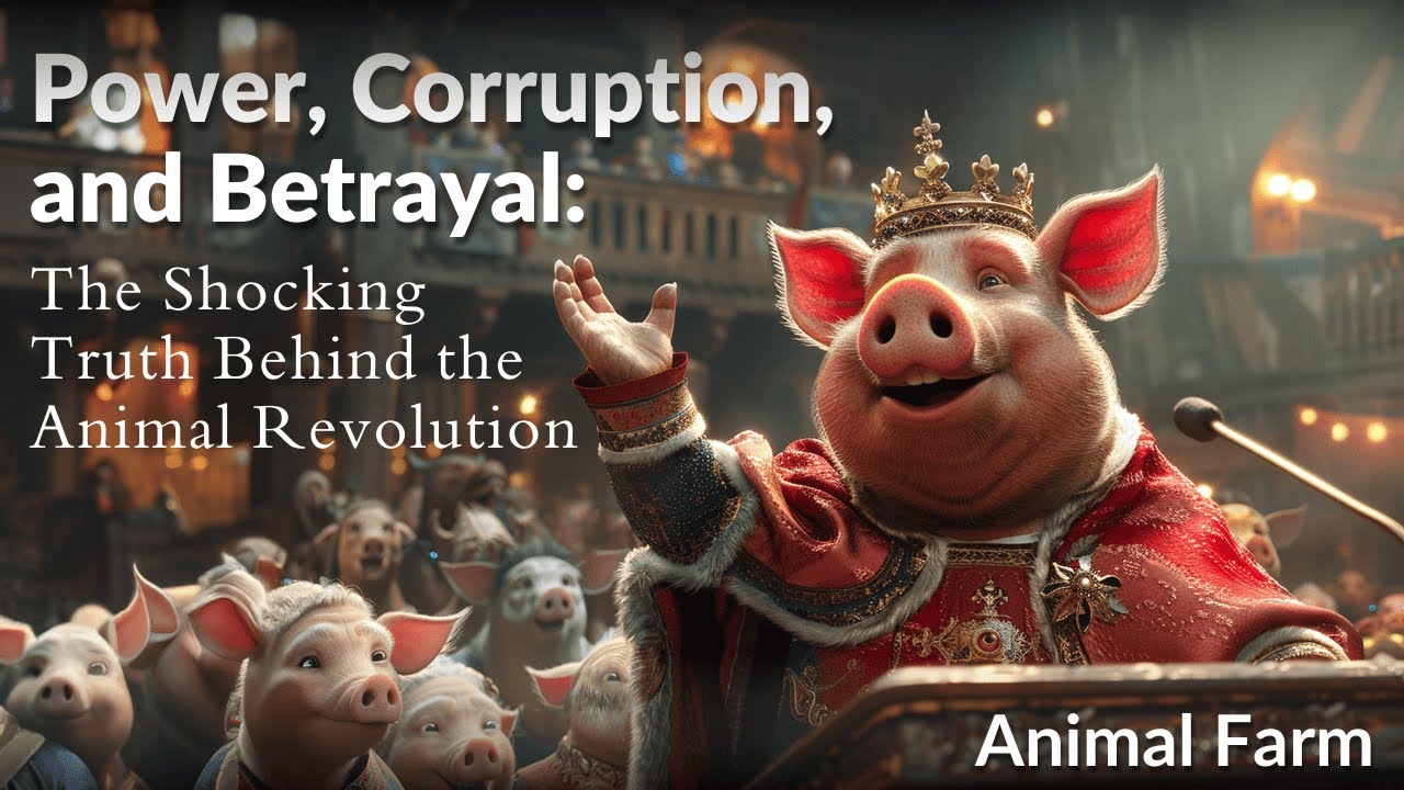 Excerpt from Animal Revolution in Animal Farm: The pigs have become ...
