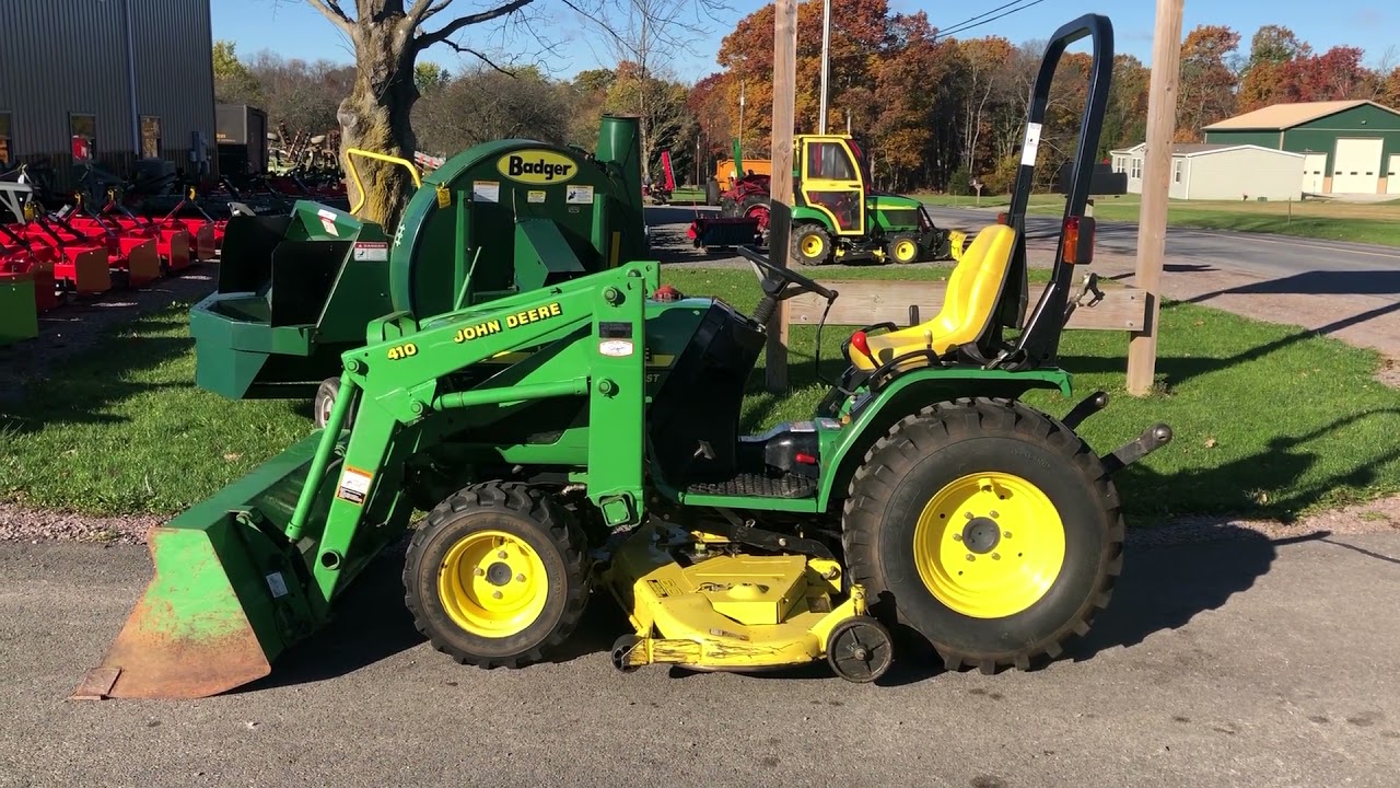 1998 JOHN DEERE 4100 For Sale - YouTube