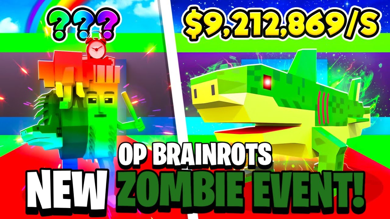 NEW *ZOMBIE EVENT* IN FORTNITE STEAL THE BRAINROT! (OP BRAINROTS) - YouTube