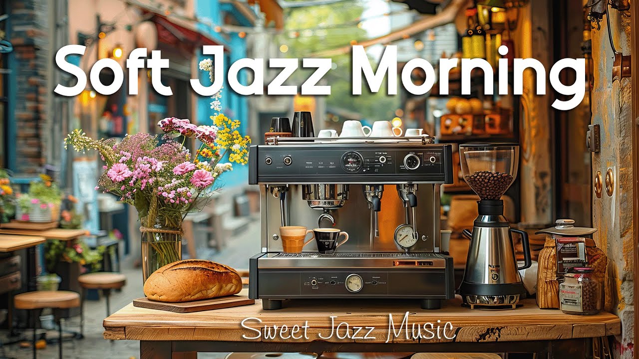 Soft Jazz Instrumental ☕ Morning Relaxing Coffee Jazz Music & Sweet ...