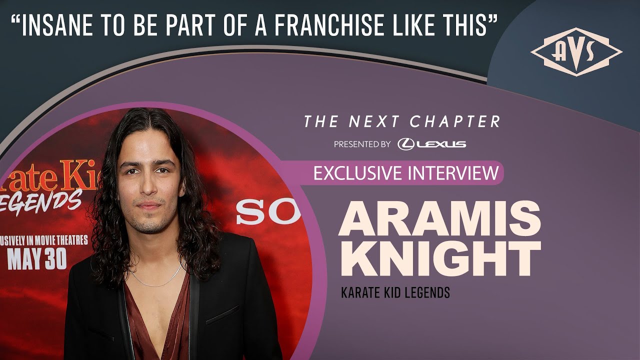 Aramis Knight | Karate Kid Legends | Interview - YouTube