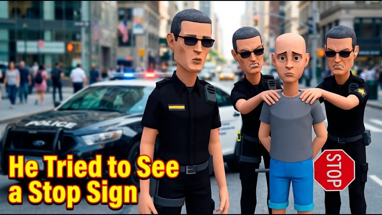 Classic Caillou Steals a Stop Sign 🚨 | Undercover Cops Catch Him ...