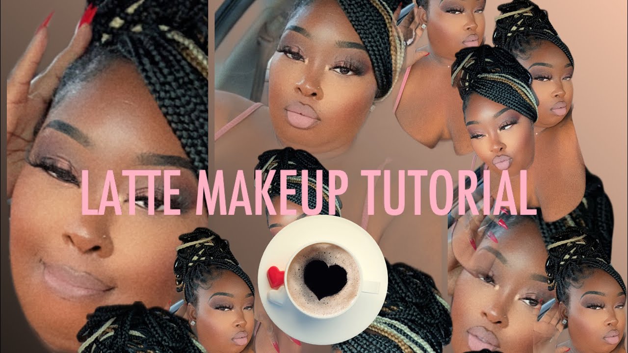 LATTE MAKEUP TUTORIAL #beauty #makeup #latte - YouTube
