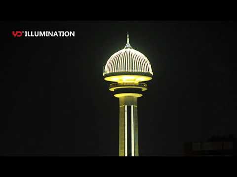 YD LED Lights Advertising Ankara Atakule Screen in Ankara, Turkey