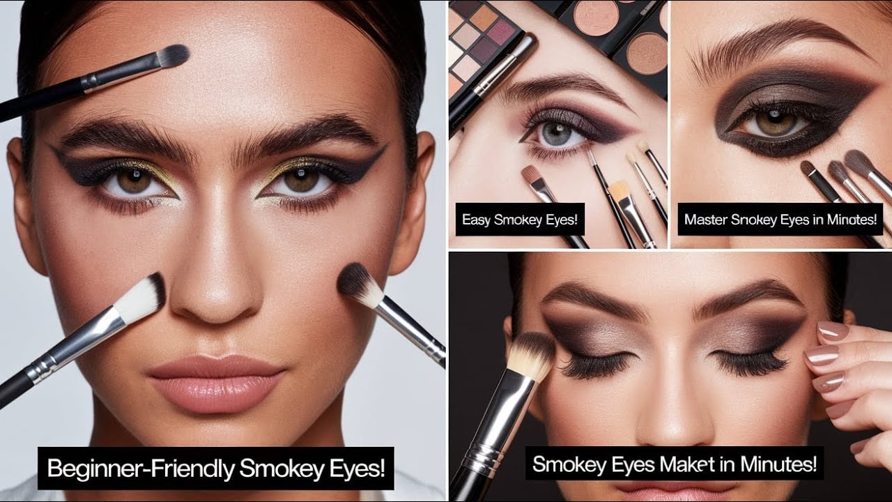 Smokey Eye Masterclass for Beginners - YouTube