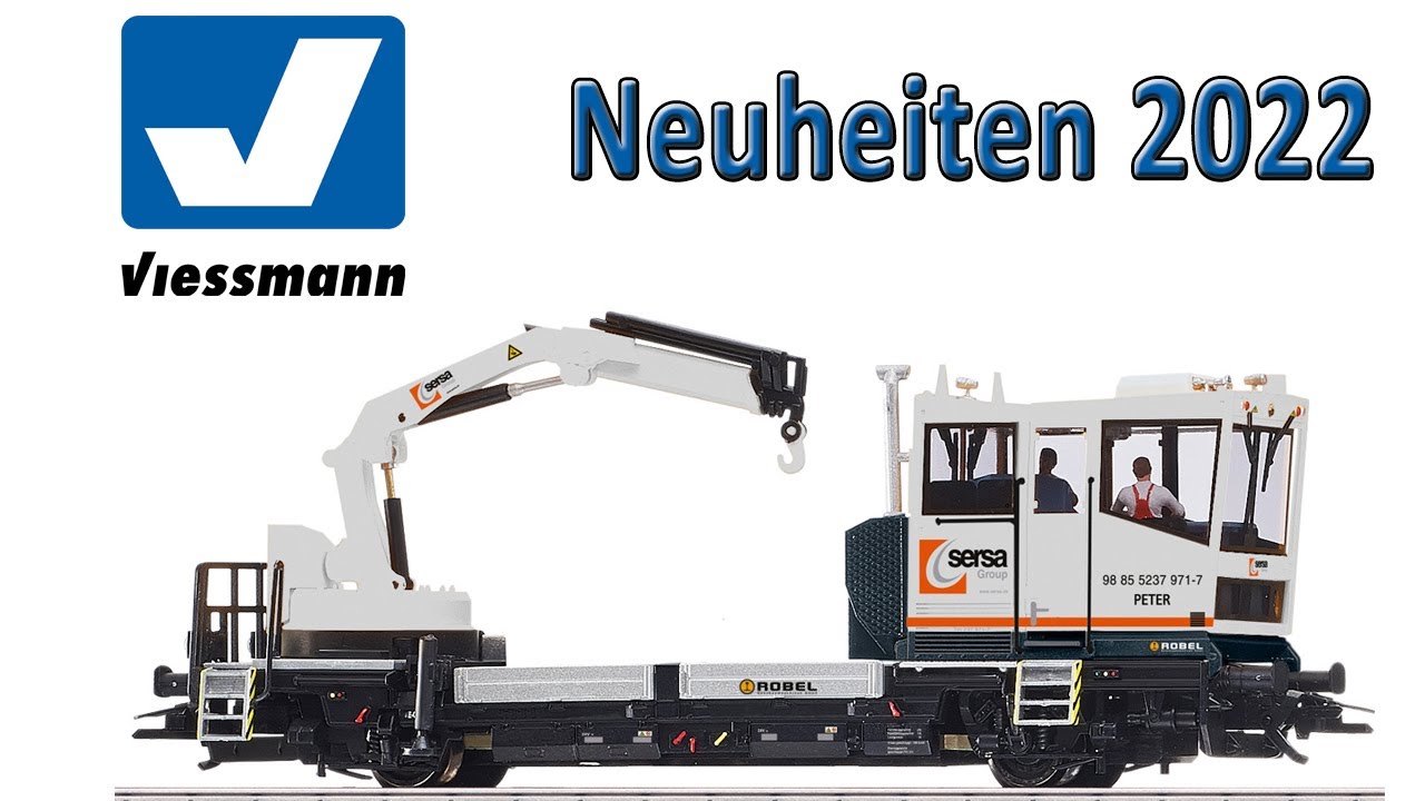Alle Viessmann Modellbahn Neuheiten 2022 - YouTube