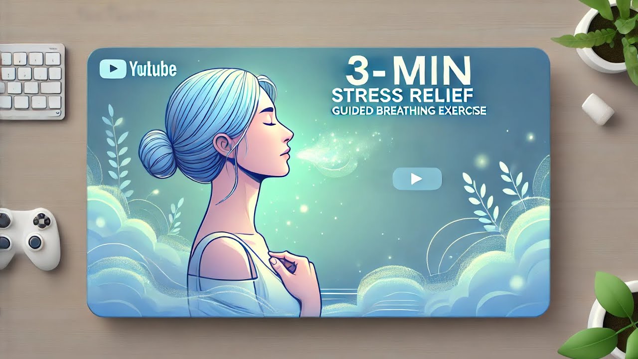 3-Minute Breathing Exercise for Instant Stress Relief | Guided ...