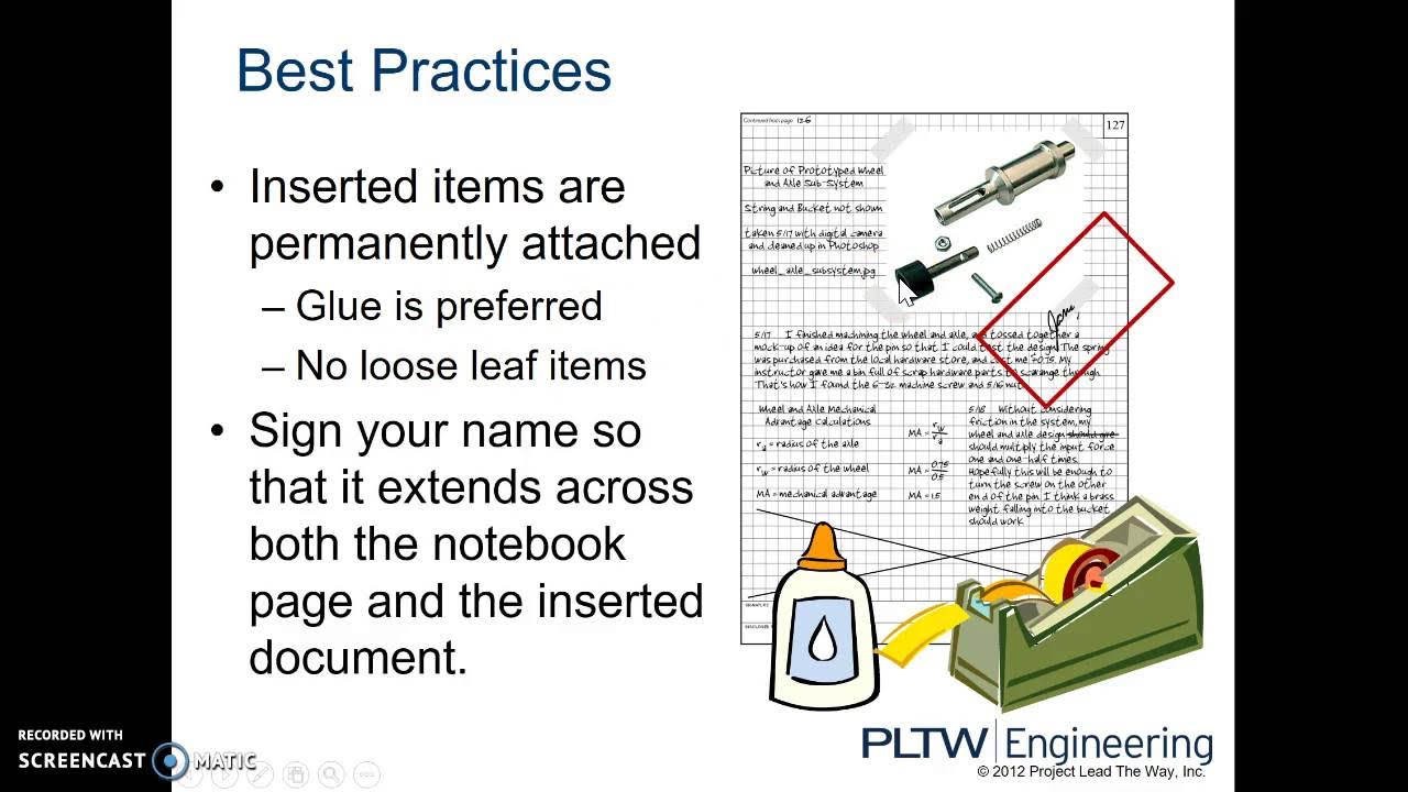 Engineering notebook basics - YouTube