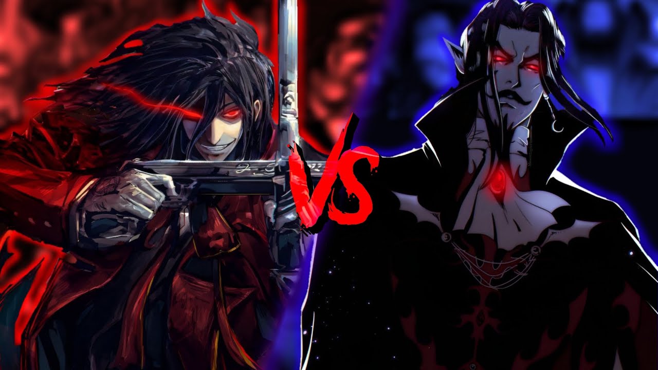 Alucard (Hellsing) vs drácula (Castlevania - Netflix) — Battle divine ...