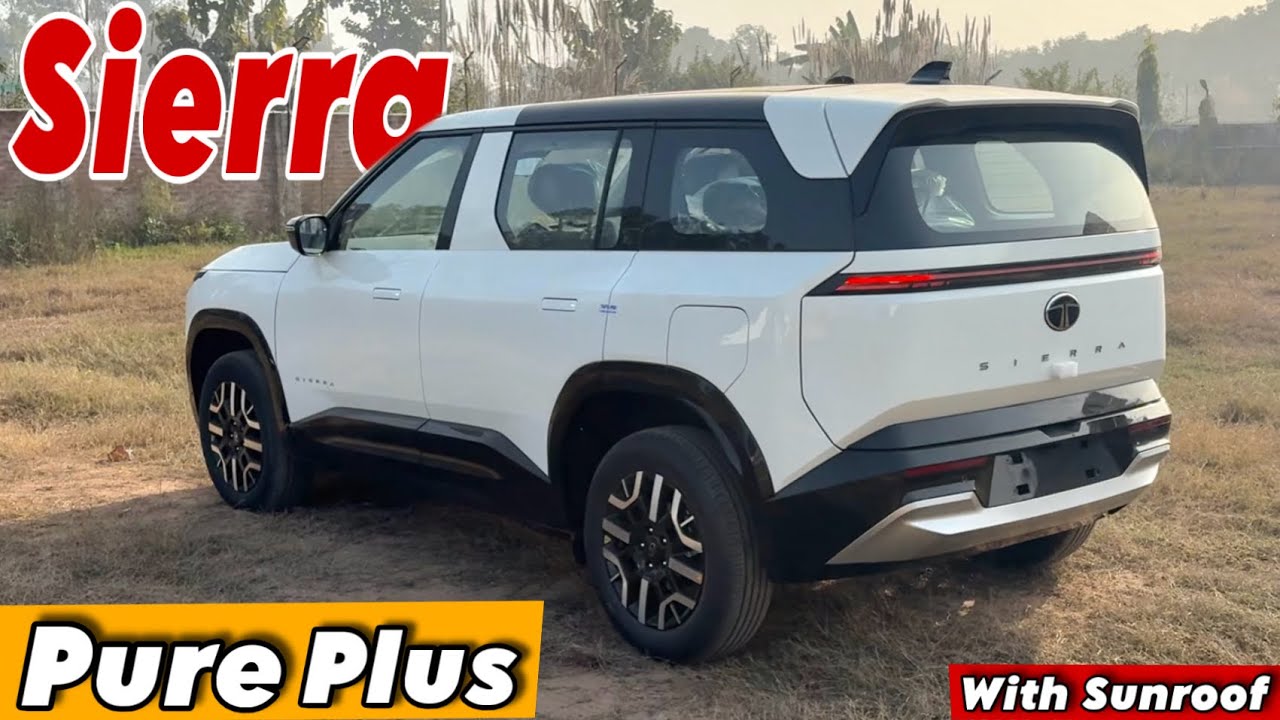 TATA SIERRA PURE PLUS 2026 MODEL 🥵| New SIERRA Pure + 2nd Base Model ...