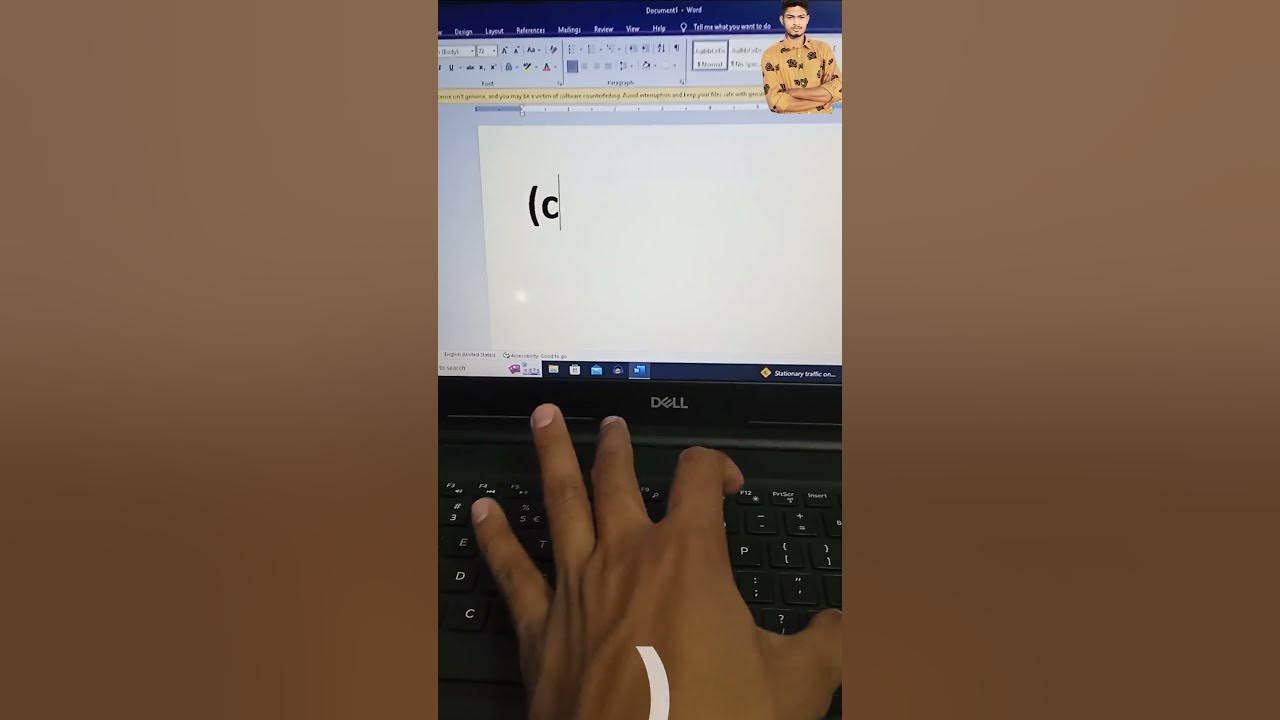 How To Type Copyright Symbol In Microsoft Word shorts computer how-to-type-copyright-symbol-in-microsoft-word-shorts-computer