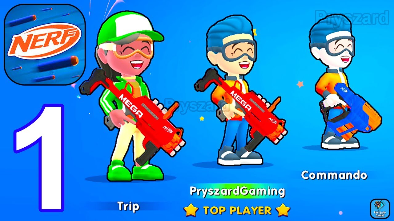 NERF: Superblast - Gameplay Walkthrough Part 1 Tutorial Nerf Battle ...