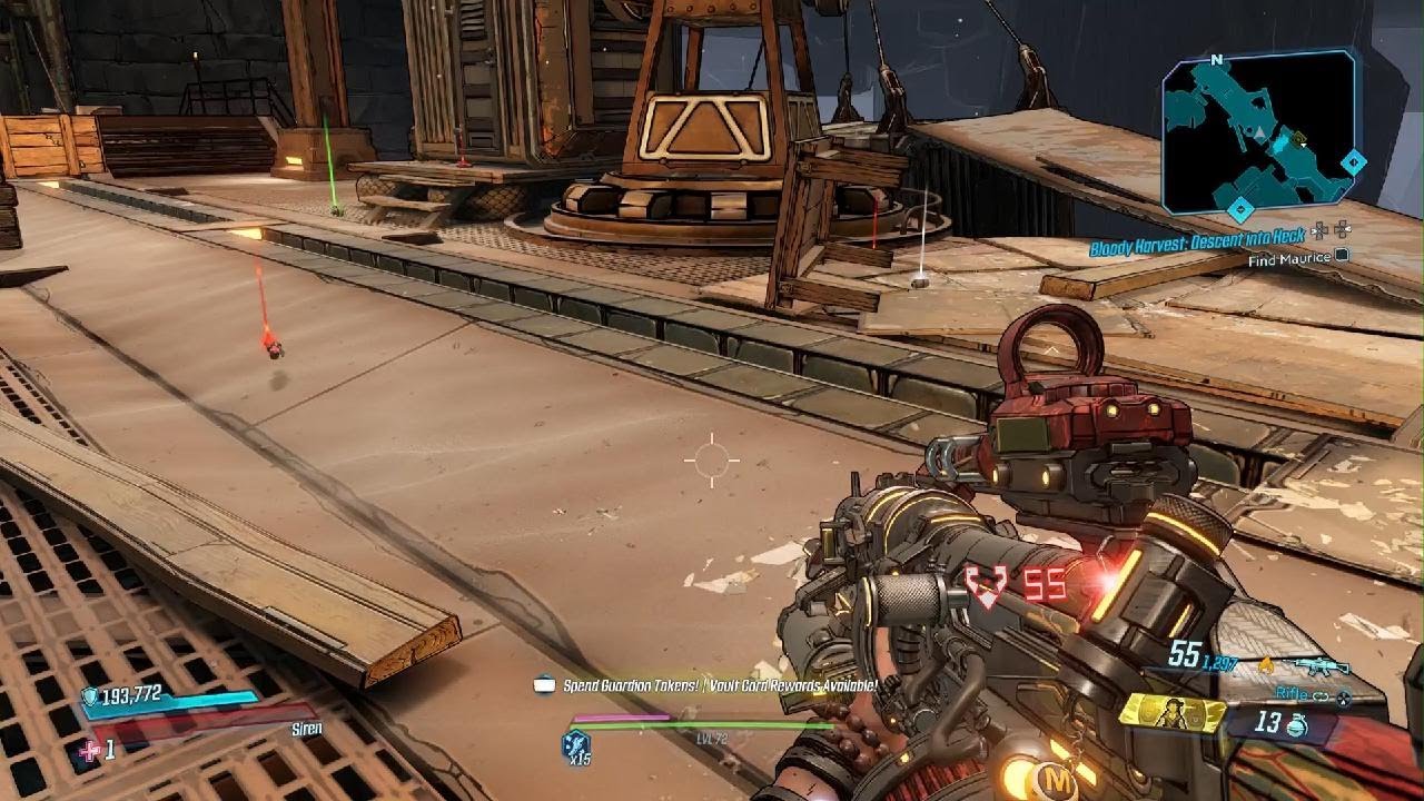 Borderlands 3 - Obsidian forest good prospects hidden treasure - YouTube