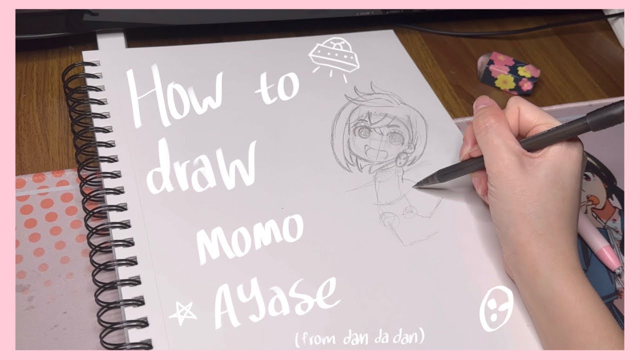 How to draw Momo Ayase from DAN DA DAN // aesthetic anime drawing ...