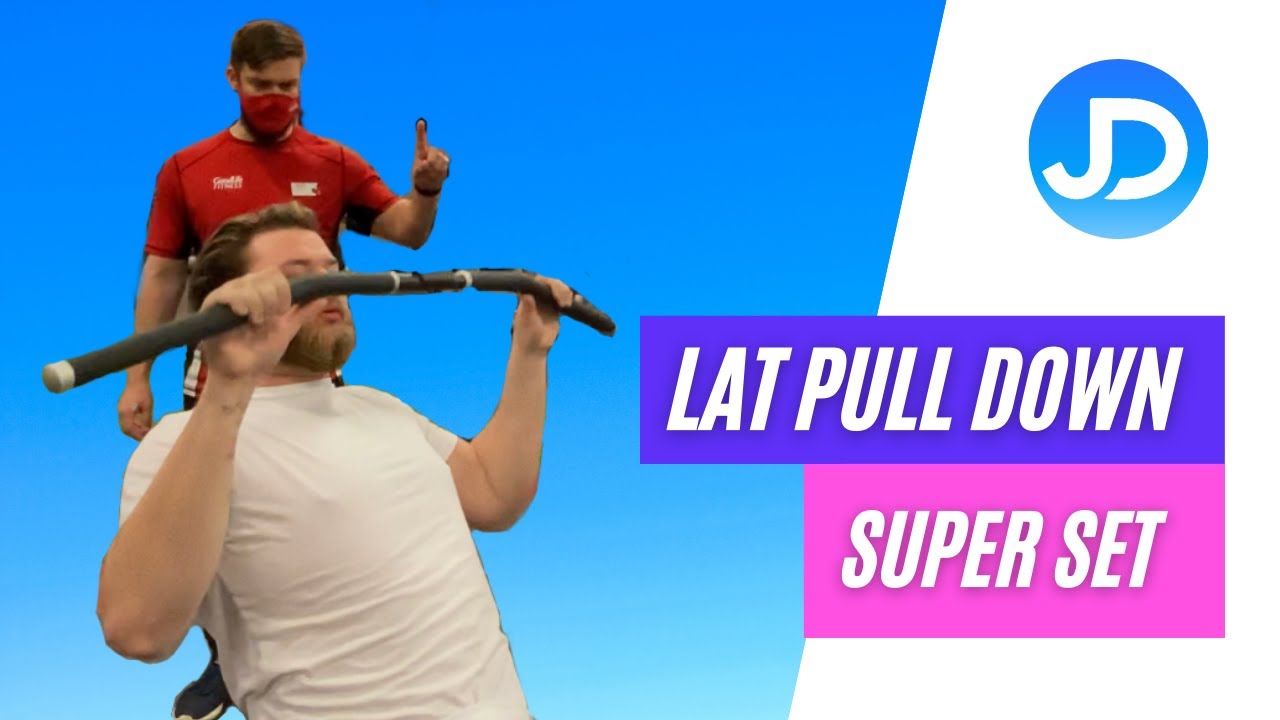 Lat Pull Down Superset | Back day Finisher - YouTube