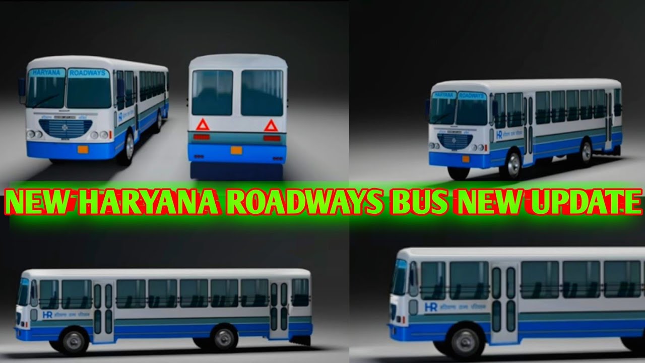 NEW HARYANA ROADWAYS BUS NEW INDIAN VEHICLES SIMULATORS 3D 🤩 - YouTube