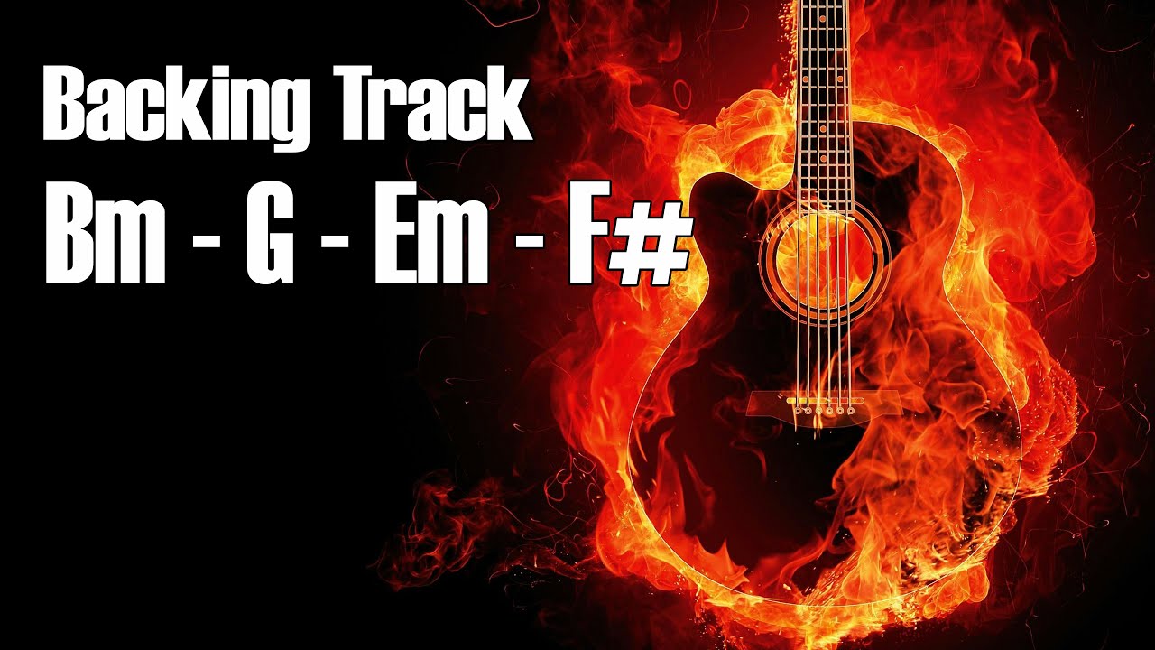Guitar Backing Track in B minor | Backing Track For Practise And Jam B ...
