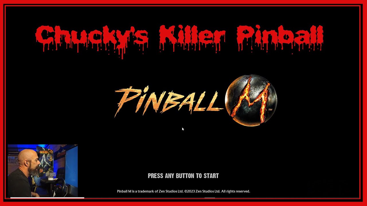 Pinball M CHUCKY DEMO - YouTube