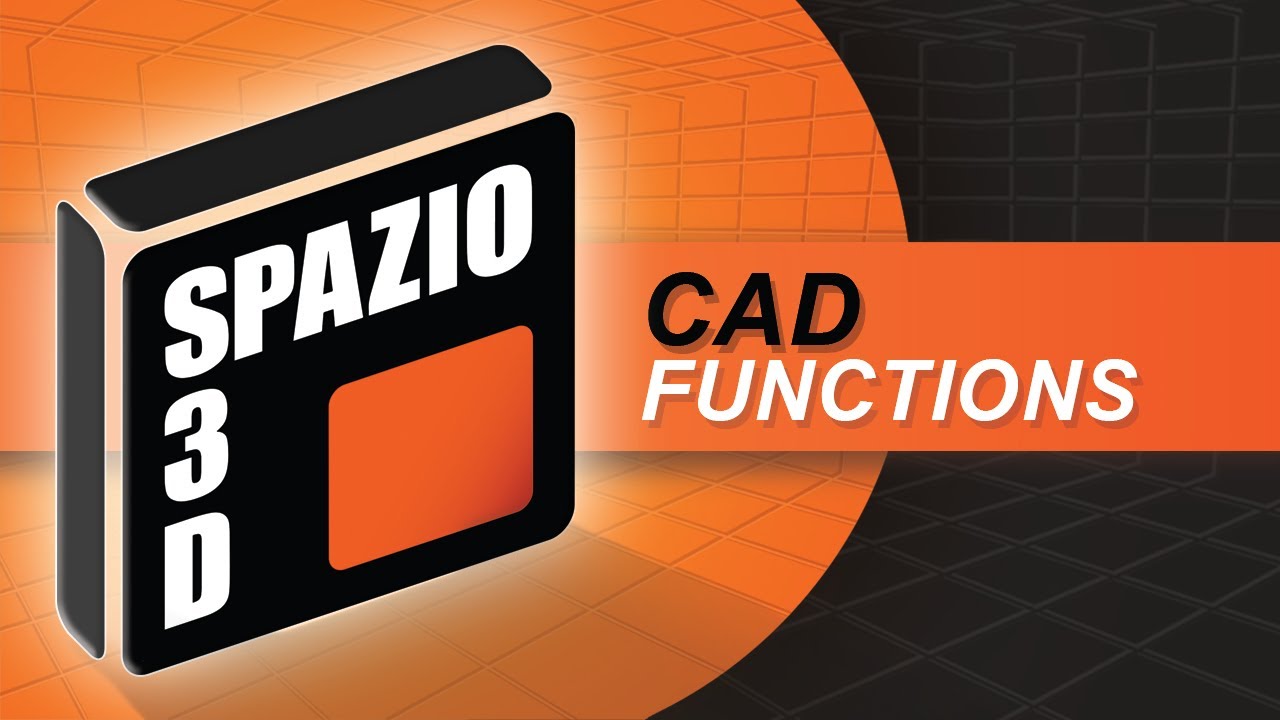 Spazio3D CAD Functions - YouTube