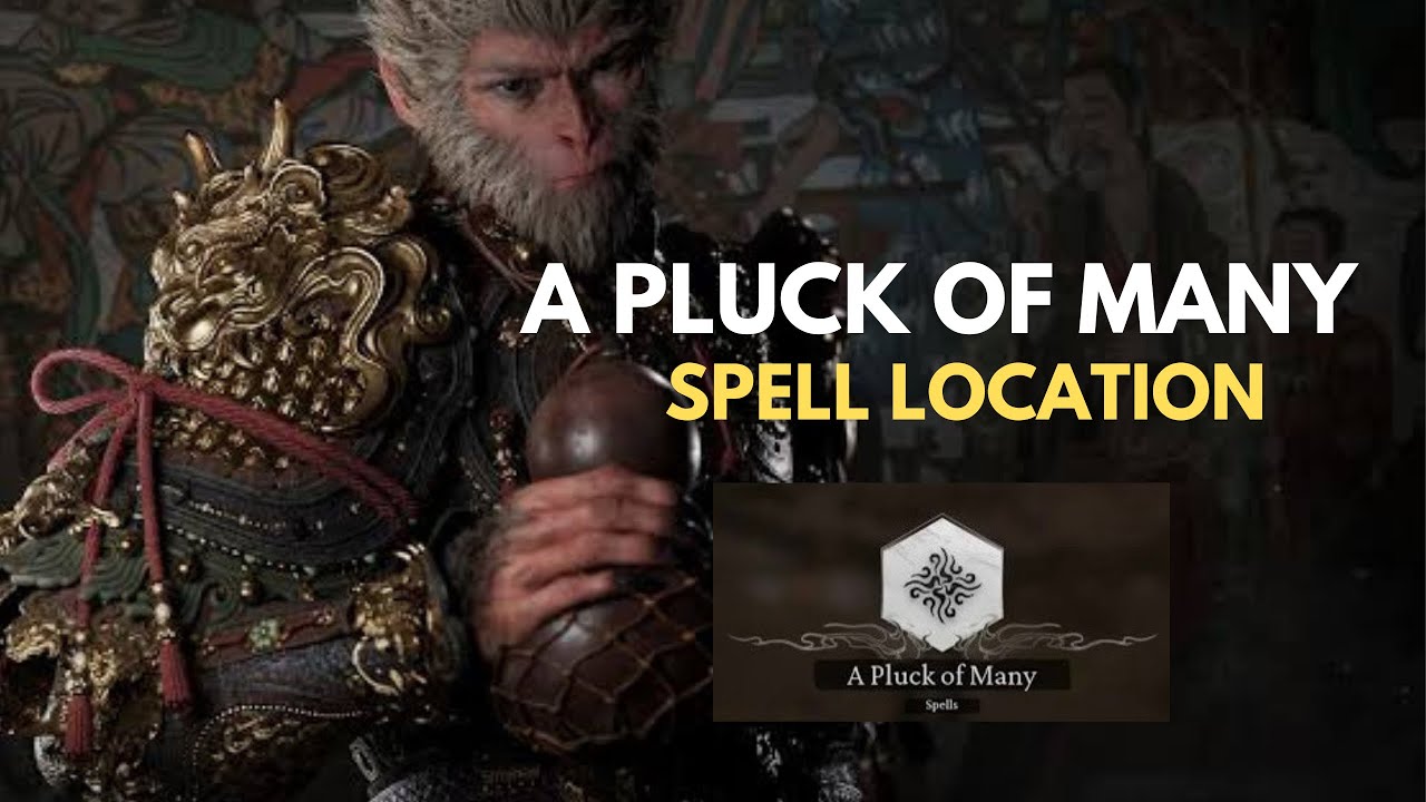 A Pluck of Many Spell (Duplication) Location / Black Myth: Wukong - YouTube