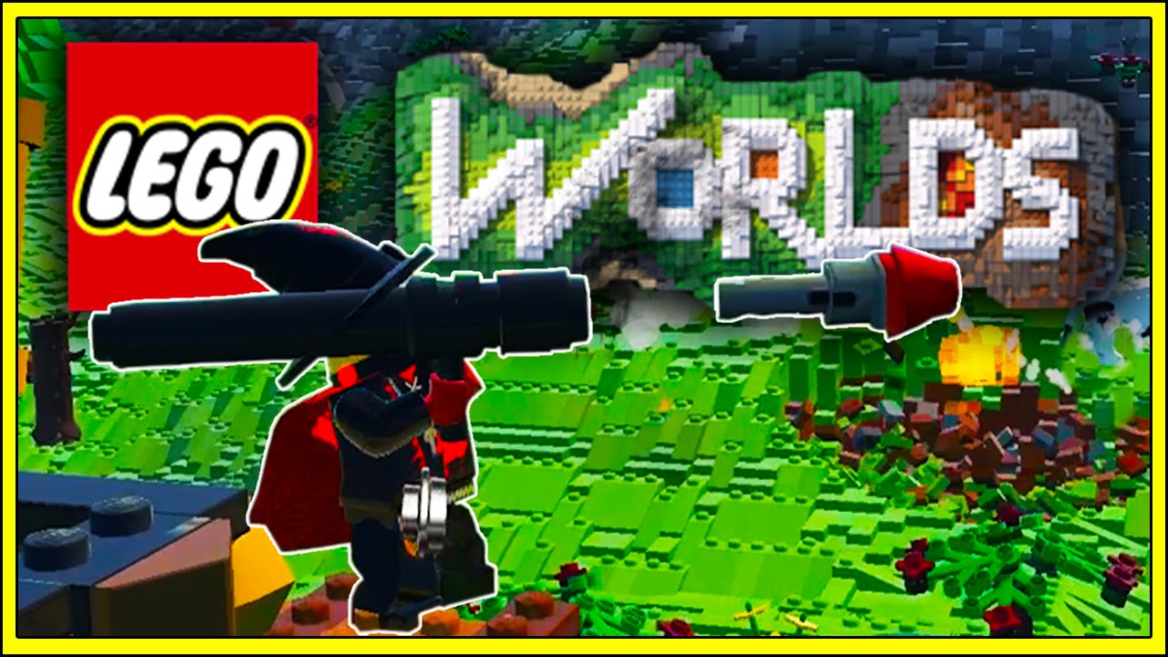 BAZOOKA WIZARD?! | Lego Worlds - YouTube