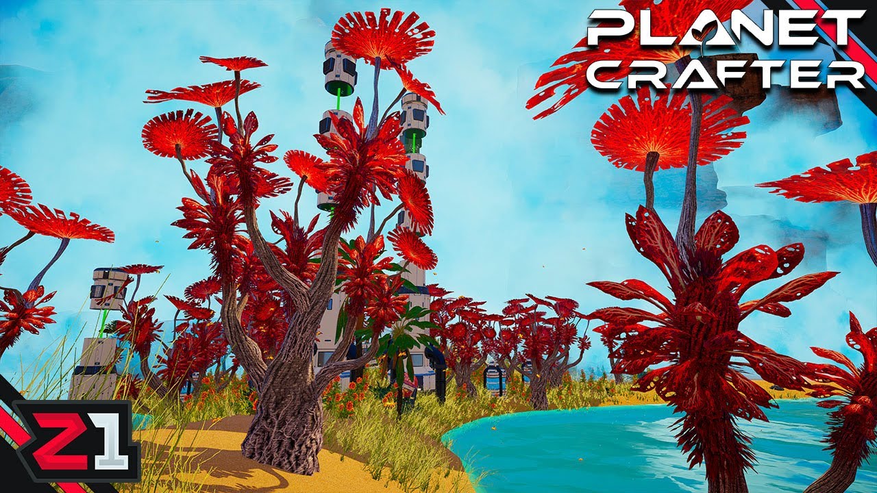 We FOUND The RED TREES ! The Planet Crafter [E19] - YouTube