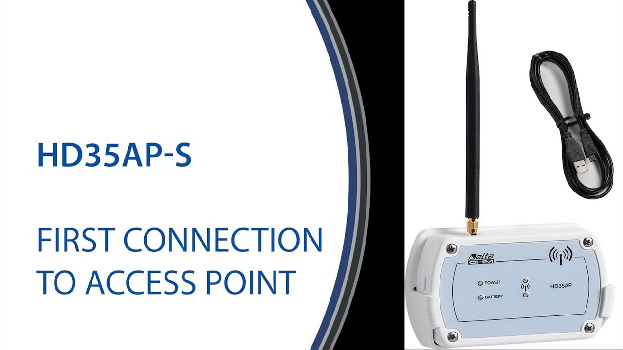 Tutorial 2 - HD35AP-S: Access Point Connection - YouTube