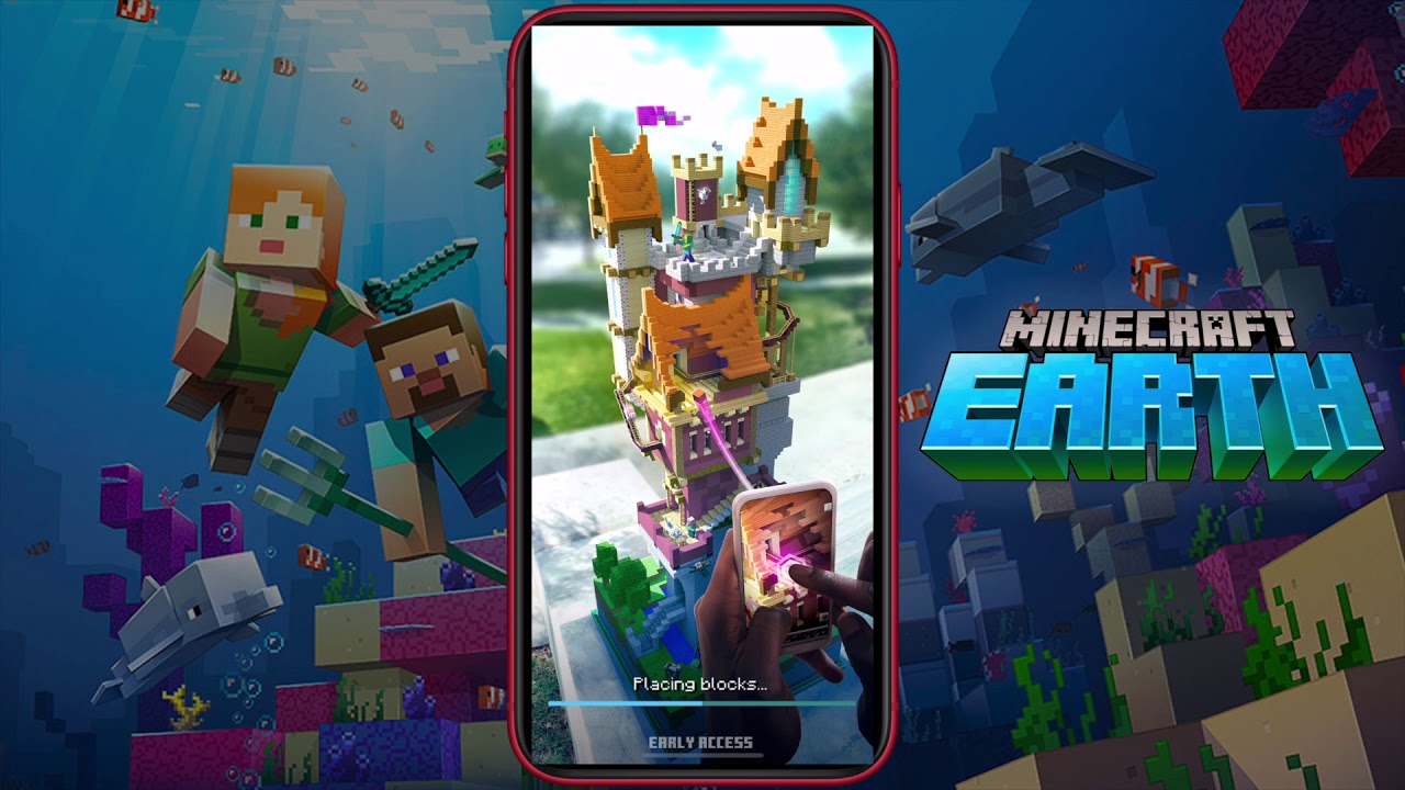 Minecraft Earth - Creeper Tower - YouTube