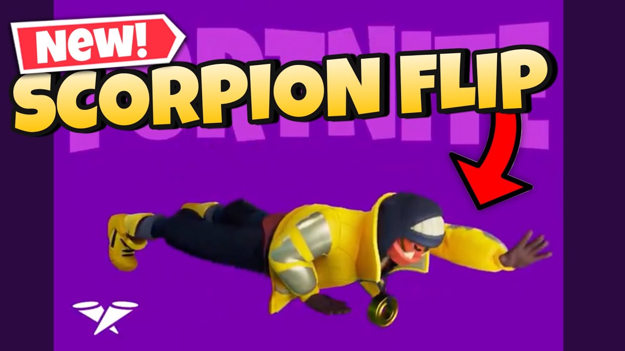 *NEW* SCORPION FLIP EMOTE! (Fortnite Item Shop - 10 April) - YouTube