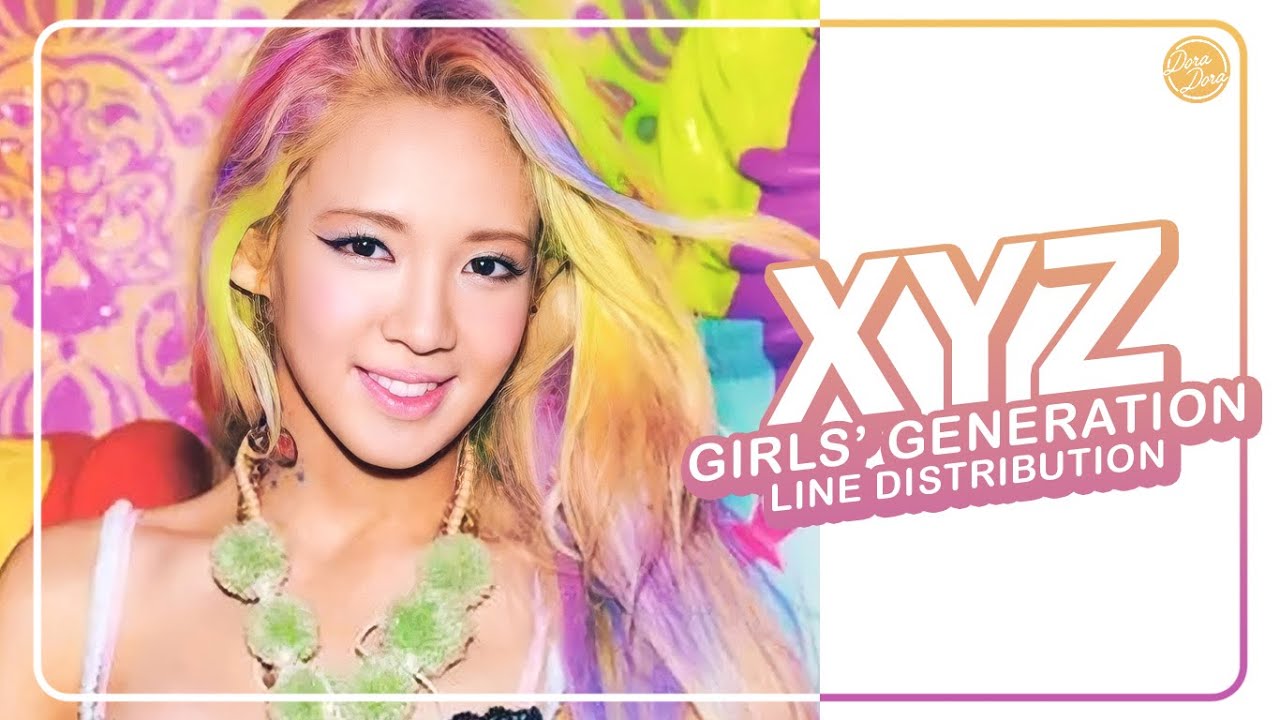 Girls’ Generation (소녀시대) – XYZ | Line Distribution (All Vocals) - YouTube