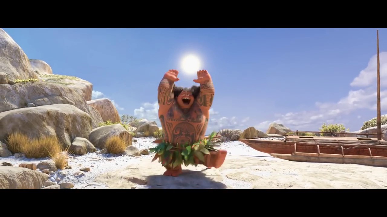 MOANA 2016 Sing A Song With Maui Clip 'You Are Welcome' - YouTube