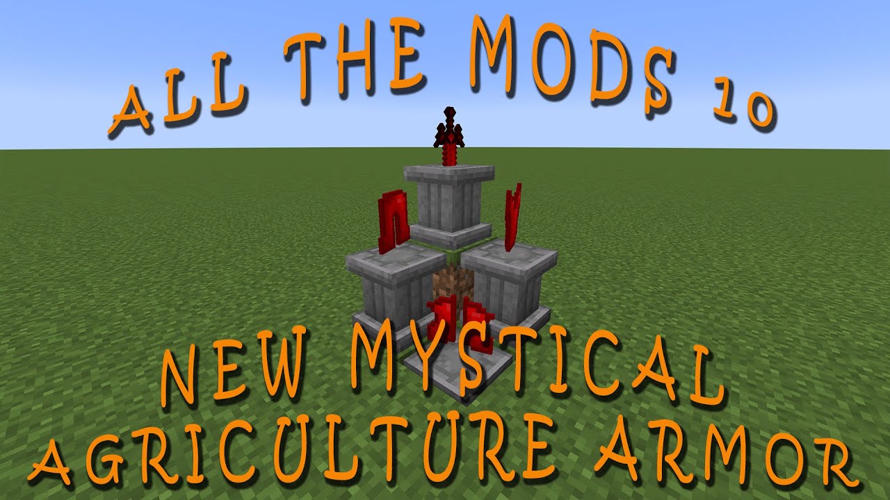 Mystical Agriculture Weapon and Armor - All The Mods 10 - Minecraft ...