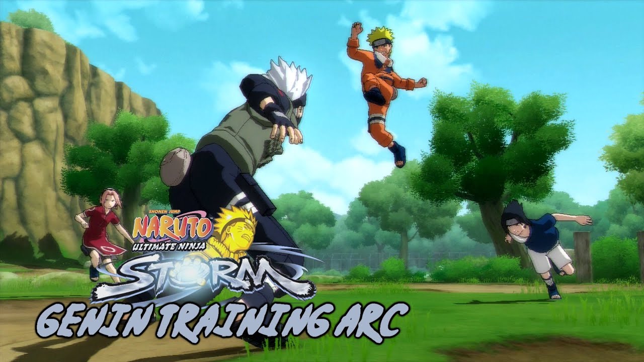 Naruto: Ultimate Ninja Storm | Genin Training Arc - YouTube