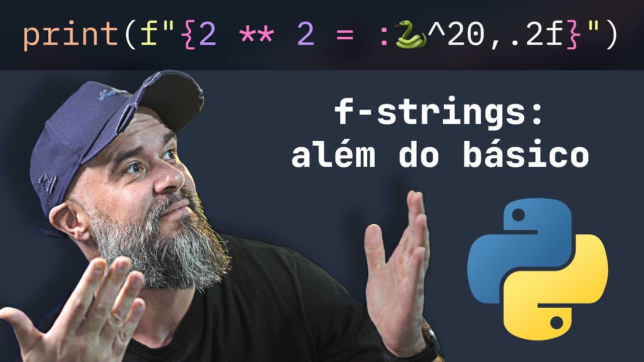 f-strings em Python: coisas que você (provavelmente) não sabia! - YouTube