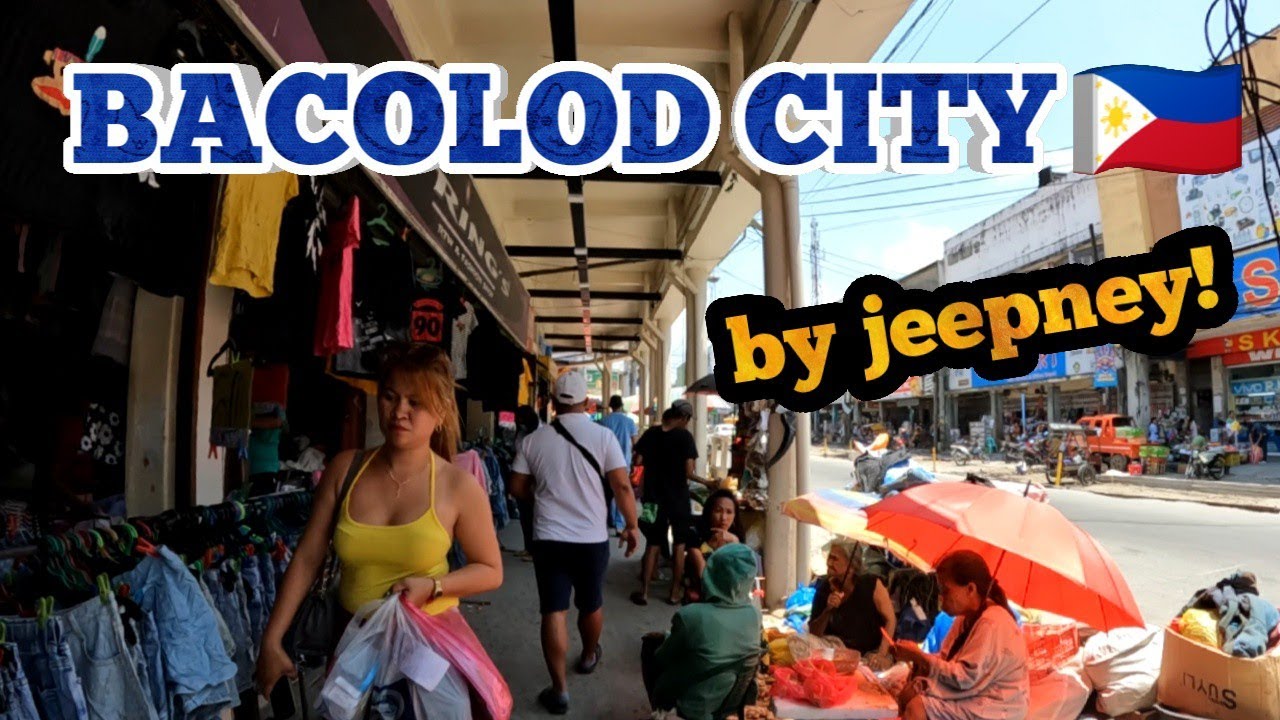 2 jeepney rides & a walk thru Central market BACOLOD CITY 🇵🇭 - YouTube