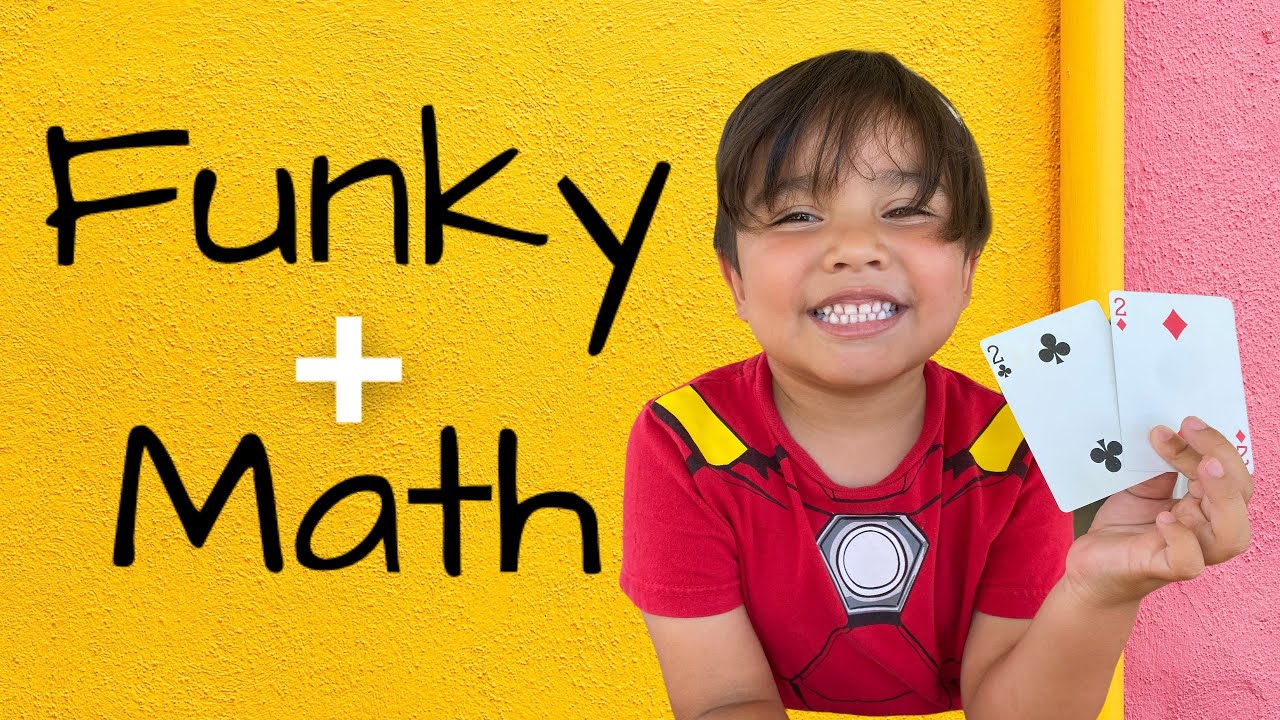 Funky Math Addition With Cards - YouTube
