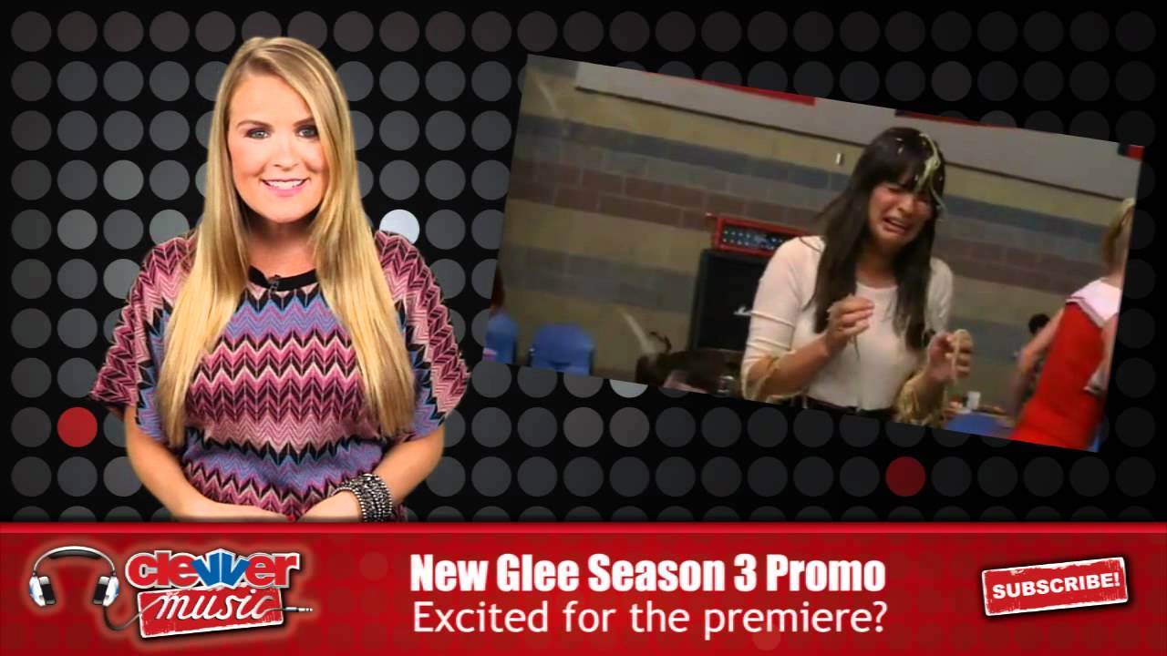 Glee Cast Food Fight in New Promo! - YouTube