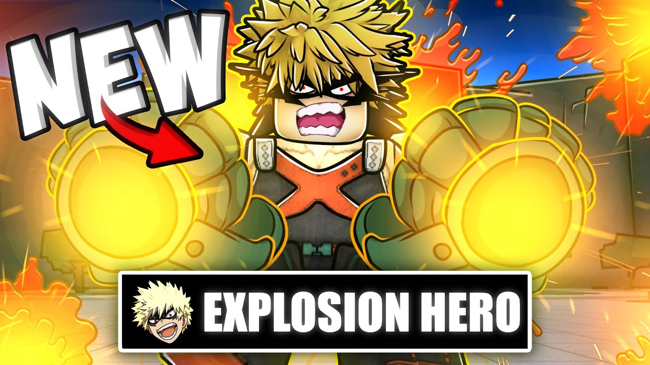 They Added ULTIMATES to The EXPLOSION HERO MOVESET... (Roblox Heroes ...