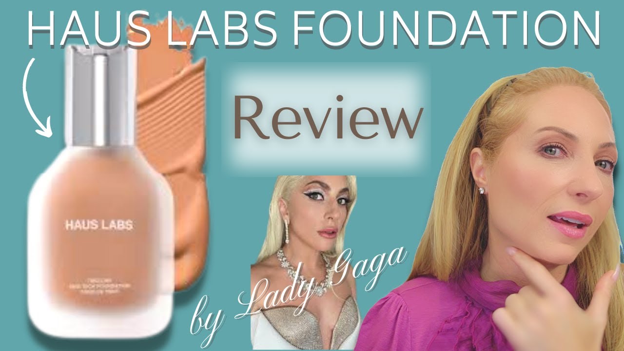 HAUS LABS ** NEW ** Foundation Review & 11 HOUR WEAR TEST!!! FOR MATURE ...