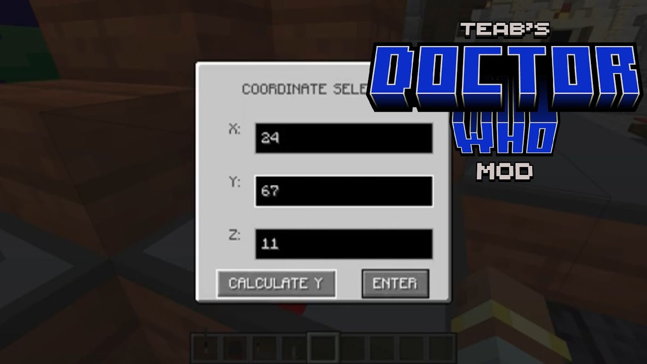 Teab's Doctor Who Mod- Dev Log 3: TARDIS Height Calculator and Locking Mechanism - YouTube