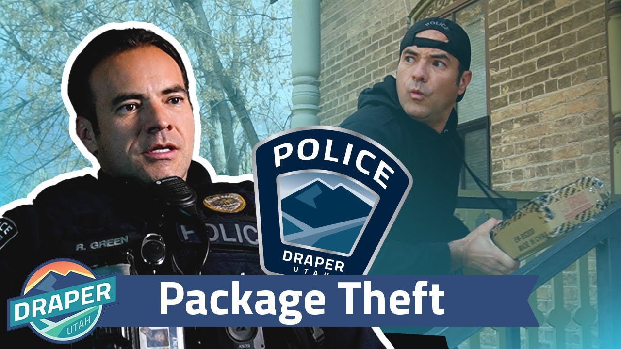 Package Theft Prevention | Draper Police - YouTube