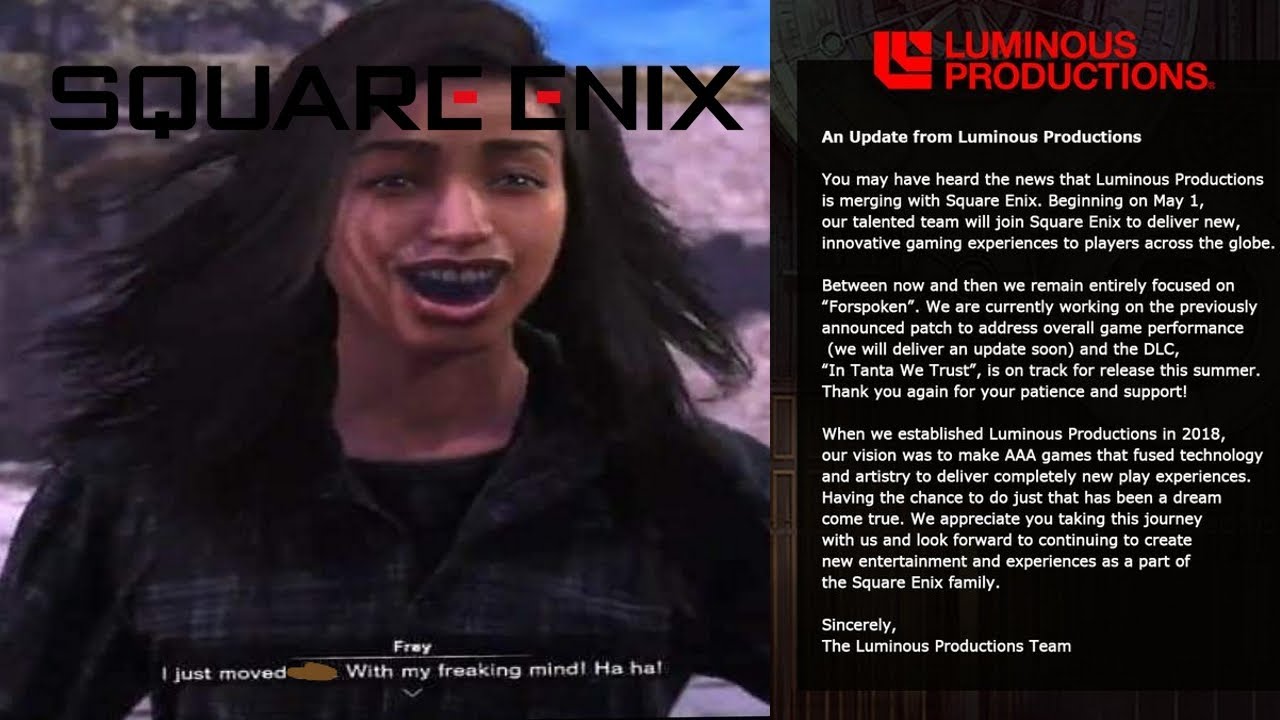 Square Enix Consumes Luminous Productions After Forespoken ...