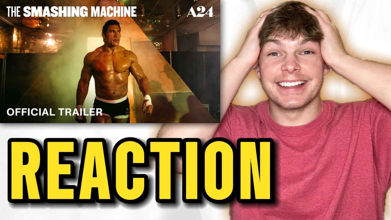 THE SMASHING MACHINE OFFICIAL TRAILER REACTION! A24! - YouTube
