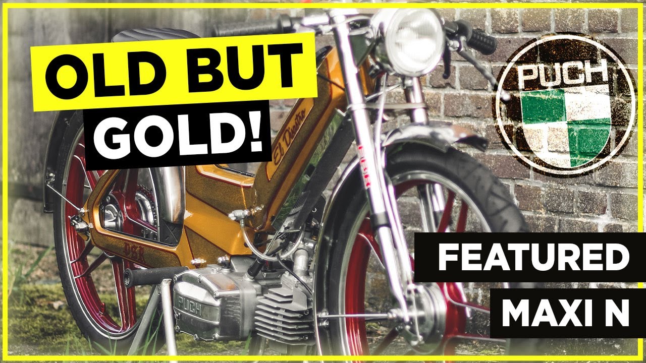 Die große Katastrophe! | Featured ein Komplett Custom Puch Maxi N - YouTube
